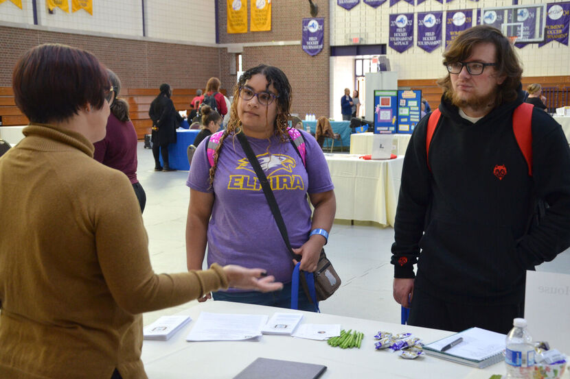 Elmira College Engagement Fair Connects Students With Area Non-Profits ...