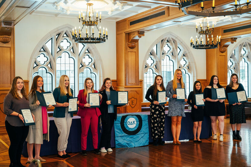 Eleven Students Inducted into Omicron Delta Kappa Honor Society | March 15, 2023 | Elmira College