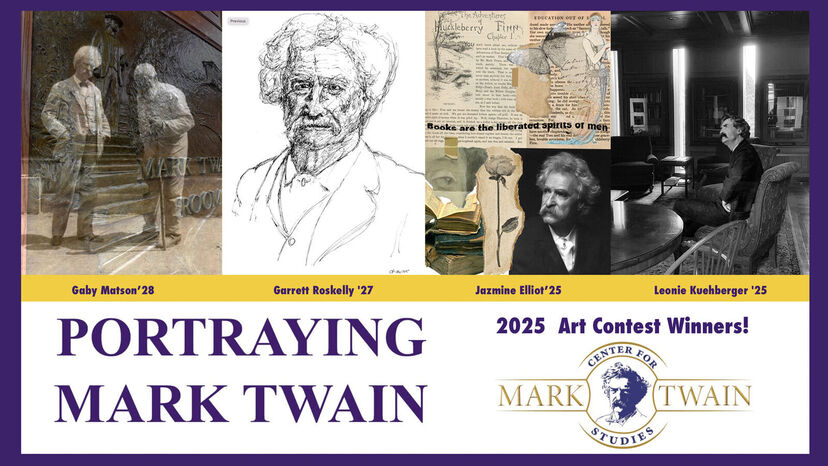 2025 "Portraying Mark Twain" Art Competition Winners | June 17, 2025 ...